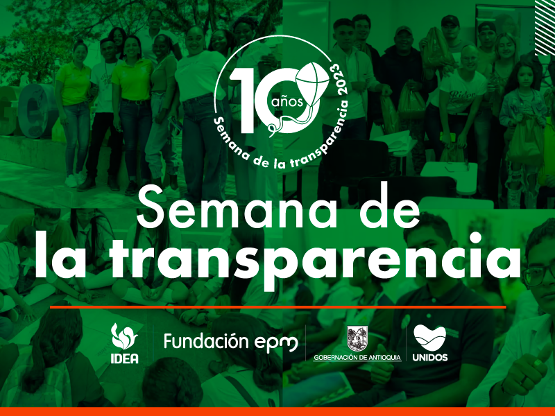 Semana De La Transparencia 2023 Corporación Gilberto Echeverri Mejía